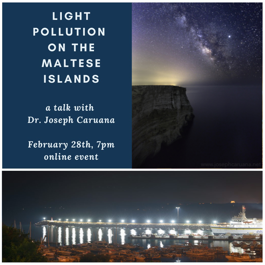 Public talk on light pollution in the Maltese Islands - Joseph's ...